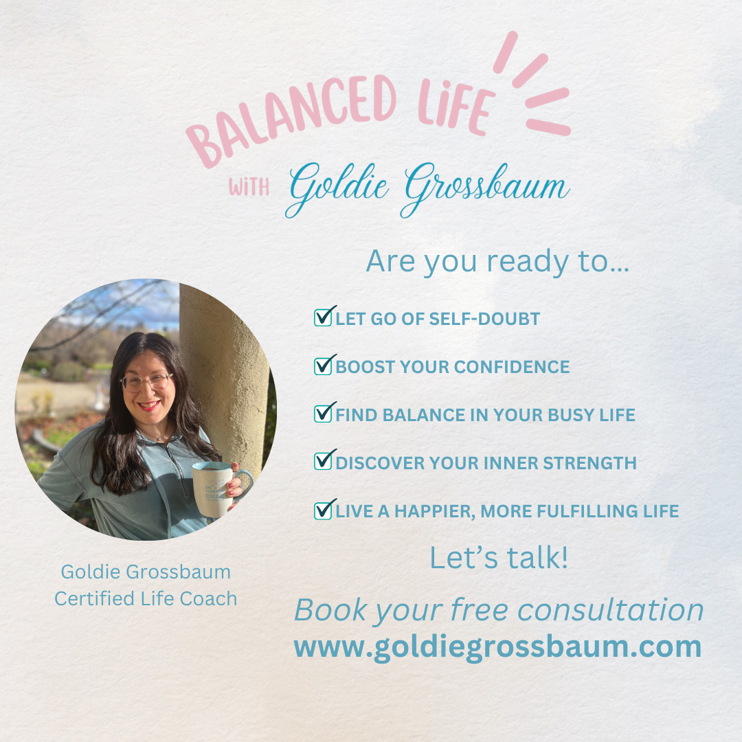 Balanced Life Coaching with Goldie – Little Yellow Notepad